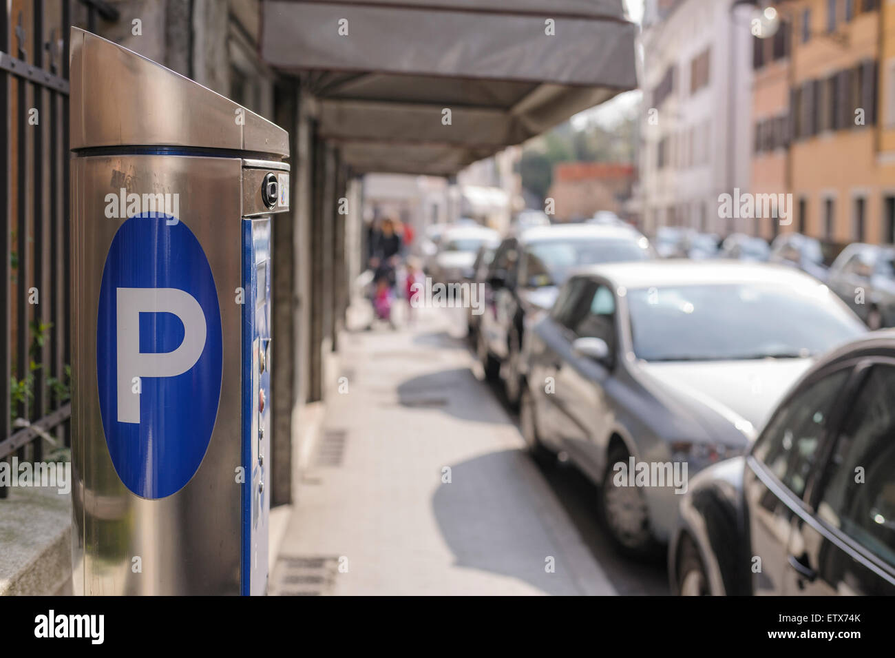 Street car parking machine hi-res stock photography and images - Alamy