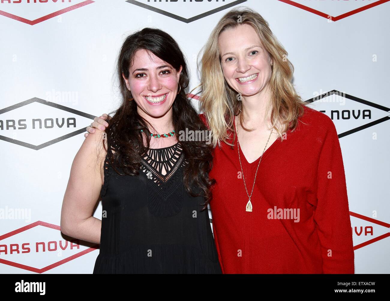 Opening night party for Small Mouth Sounds at Ars Nova theatre space ...