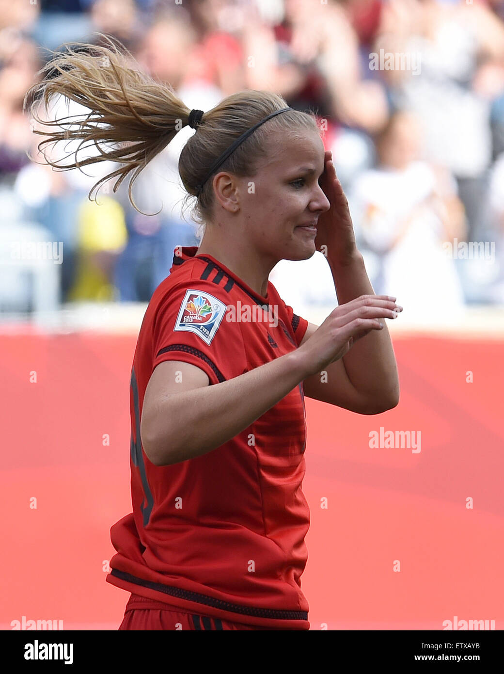 Germany's Lena Petermann celebrates her goal to the 0:3 during the FIFA ...