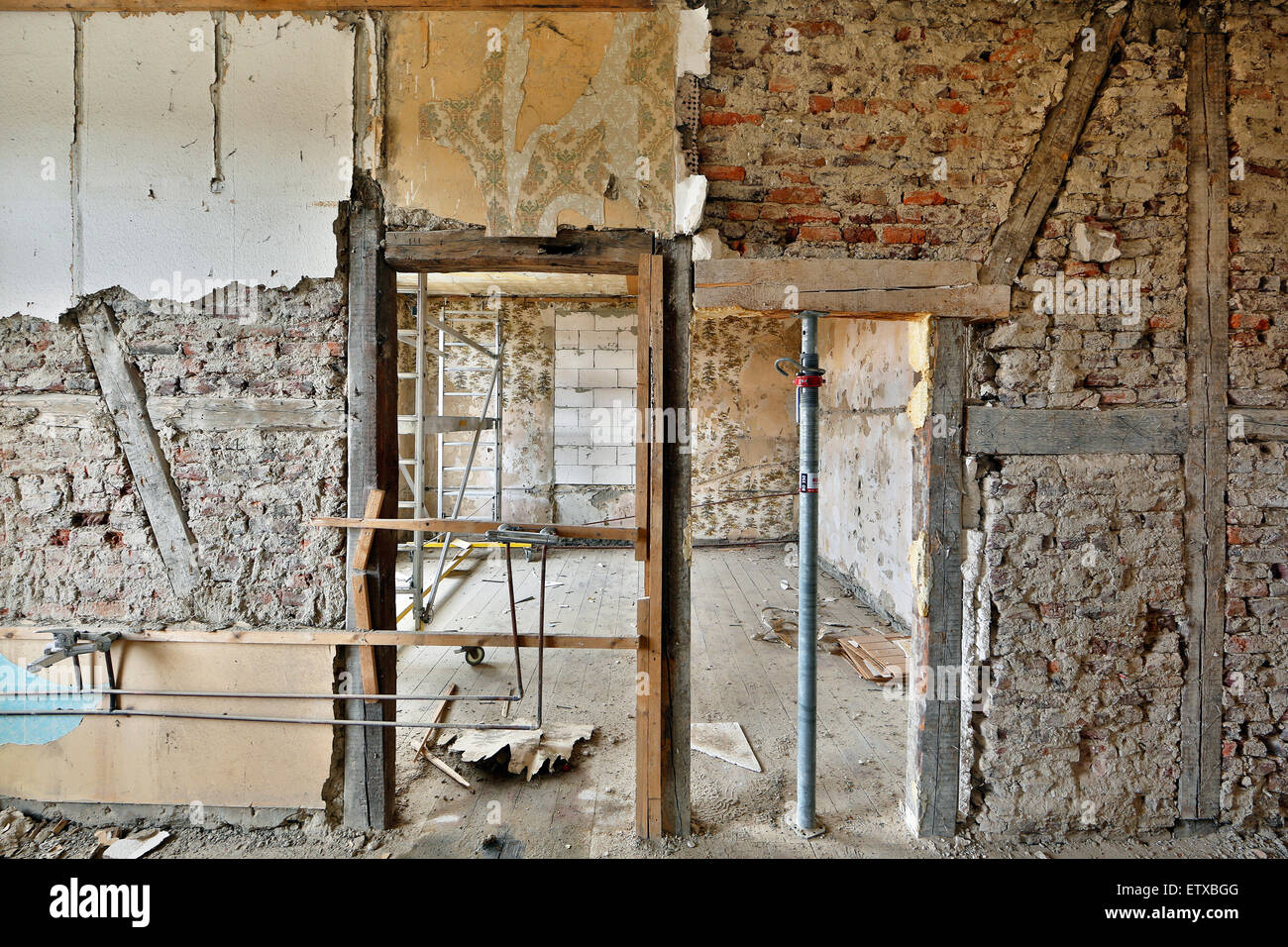 Germany, renovation of old buildings Stock Photo - Alamy