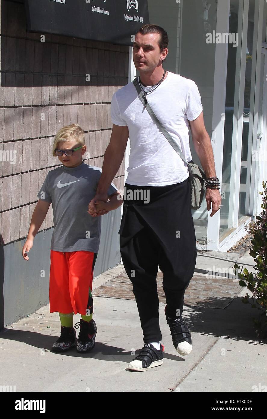 Gavin Rossdale and his son Zuma out and about in West Hollywood ...