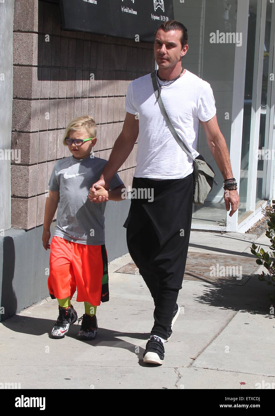 Gavin Rossdale and his son Zuma out and about in West Hollywood ...
