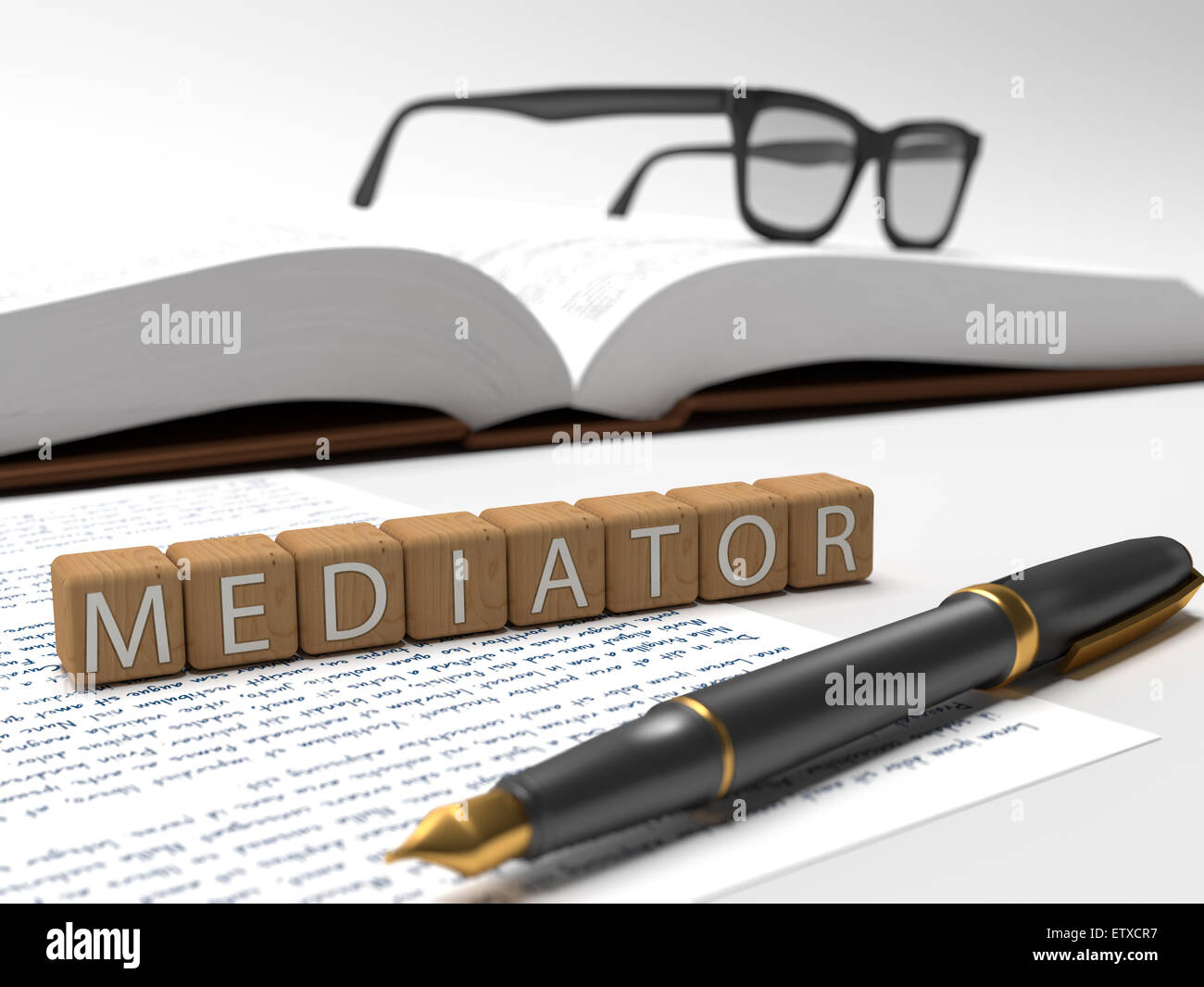 Law mediator hi-res stock photography and images - Alamy