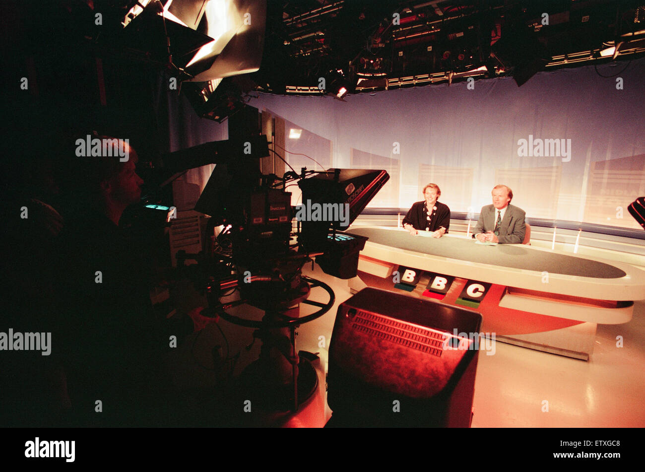 Sue Beardsmore & David Davies, Presenters, Midlands Today, BBC regional ...
