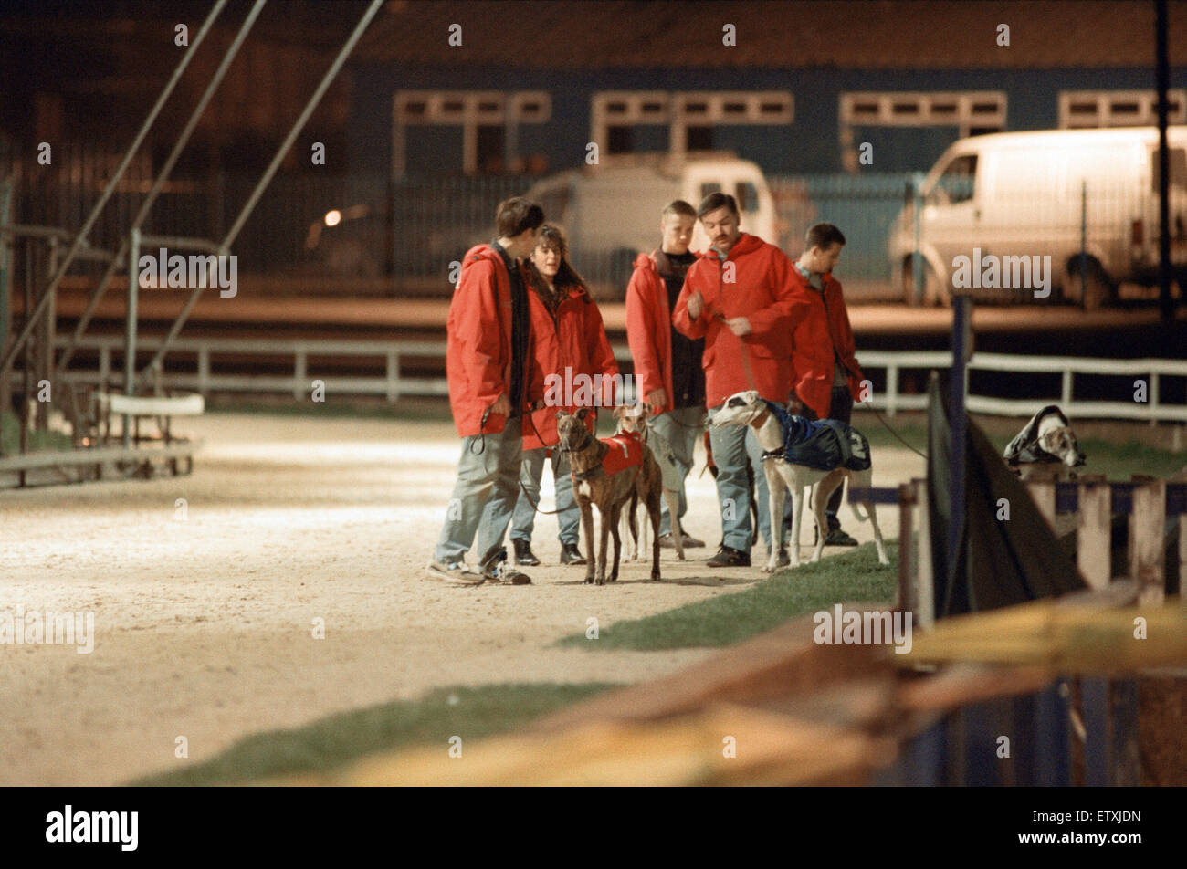 Greyhound Racing at Cleveland Park Stadium in Middlesbrough. 5th April ...