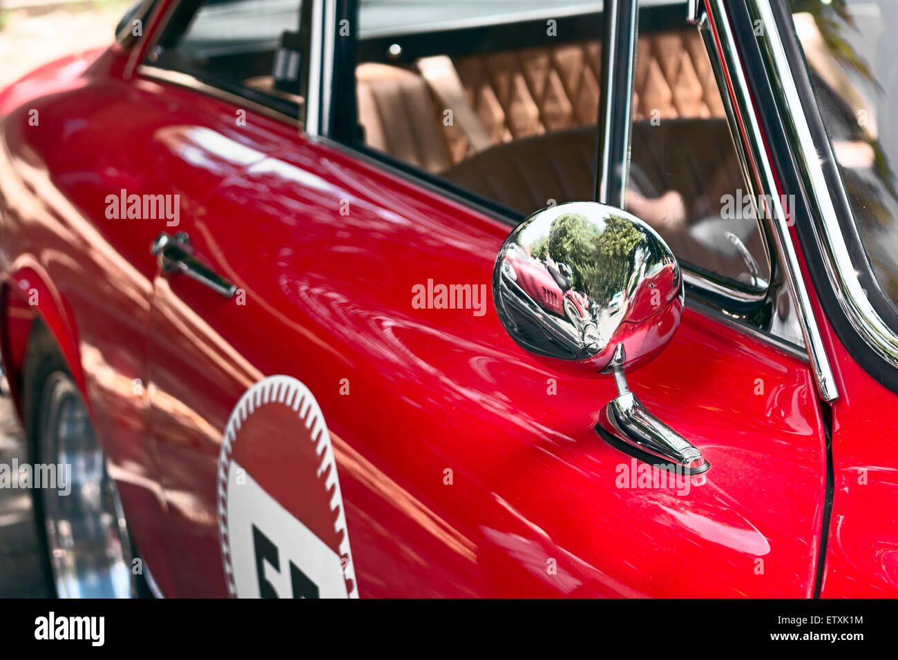 Old red car hi-res stock photography and images - Alamy