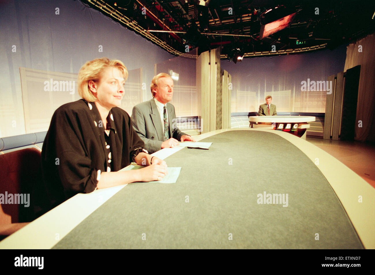 Sue Beardsmore & David Davies, Presenters, Midlands Today, BBC regional ...