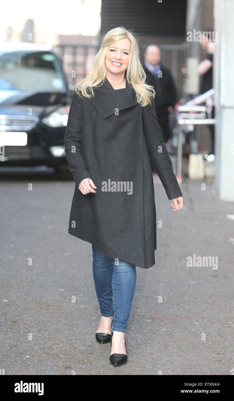 Alex Fletcher outside the ITV Studios Featuring: Alex Fletcher Where ...