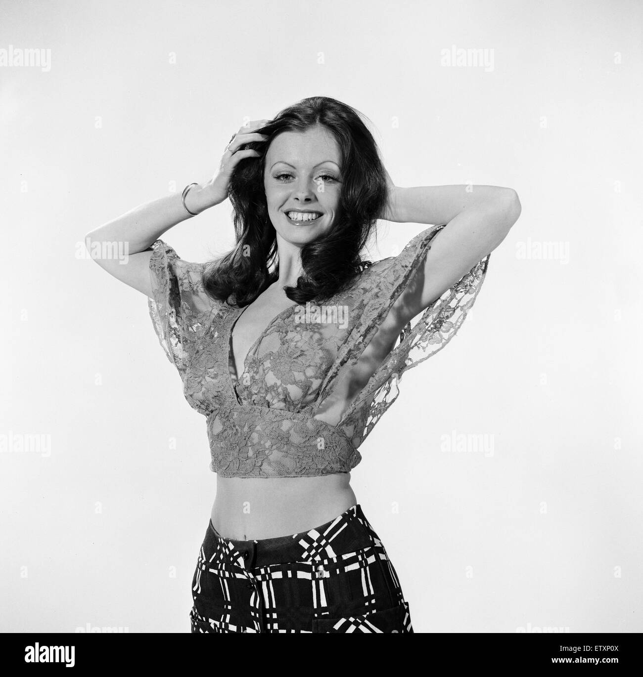 Model michelle Black and White Stock Photos & Images - Alamy
