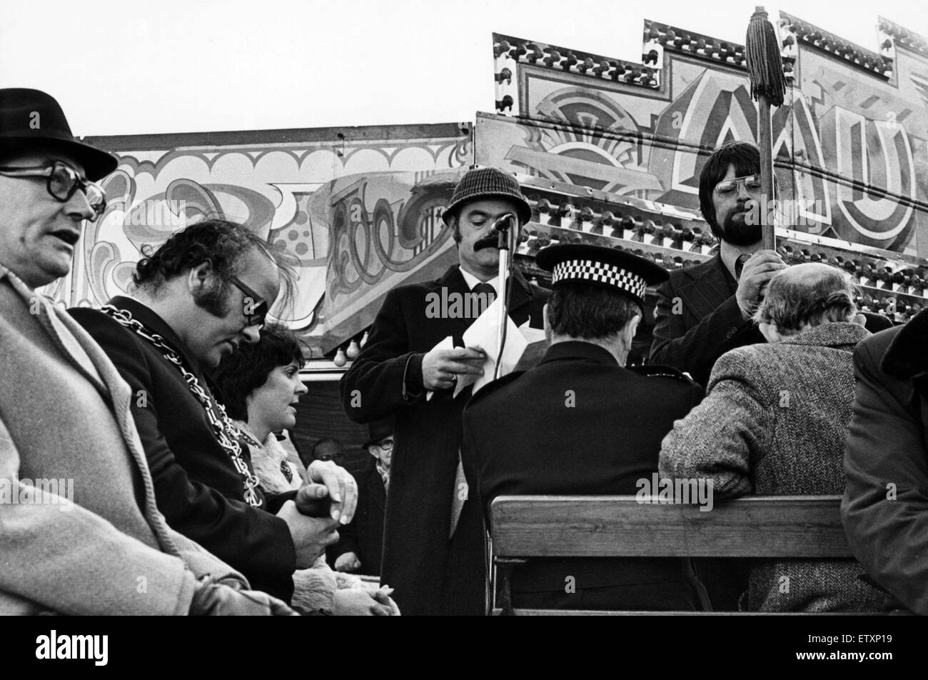 Yarm Fair. 18th October 1980 Stock Photo - Alamy