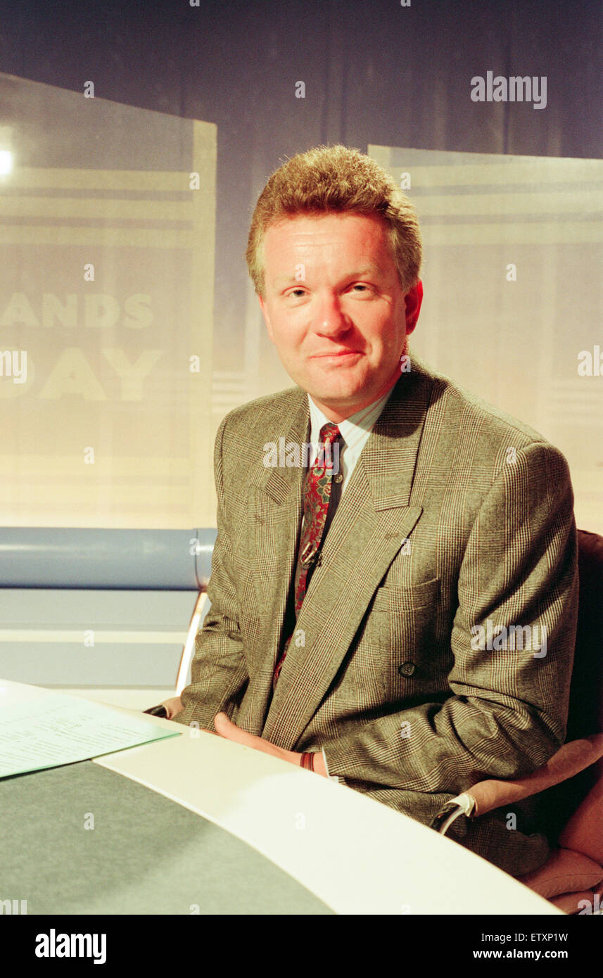 Steve Lee, Presenter, Midlands Today, BBC regional television news ...