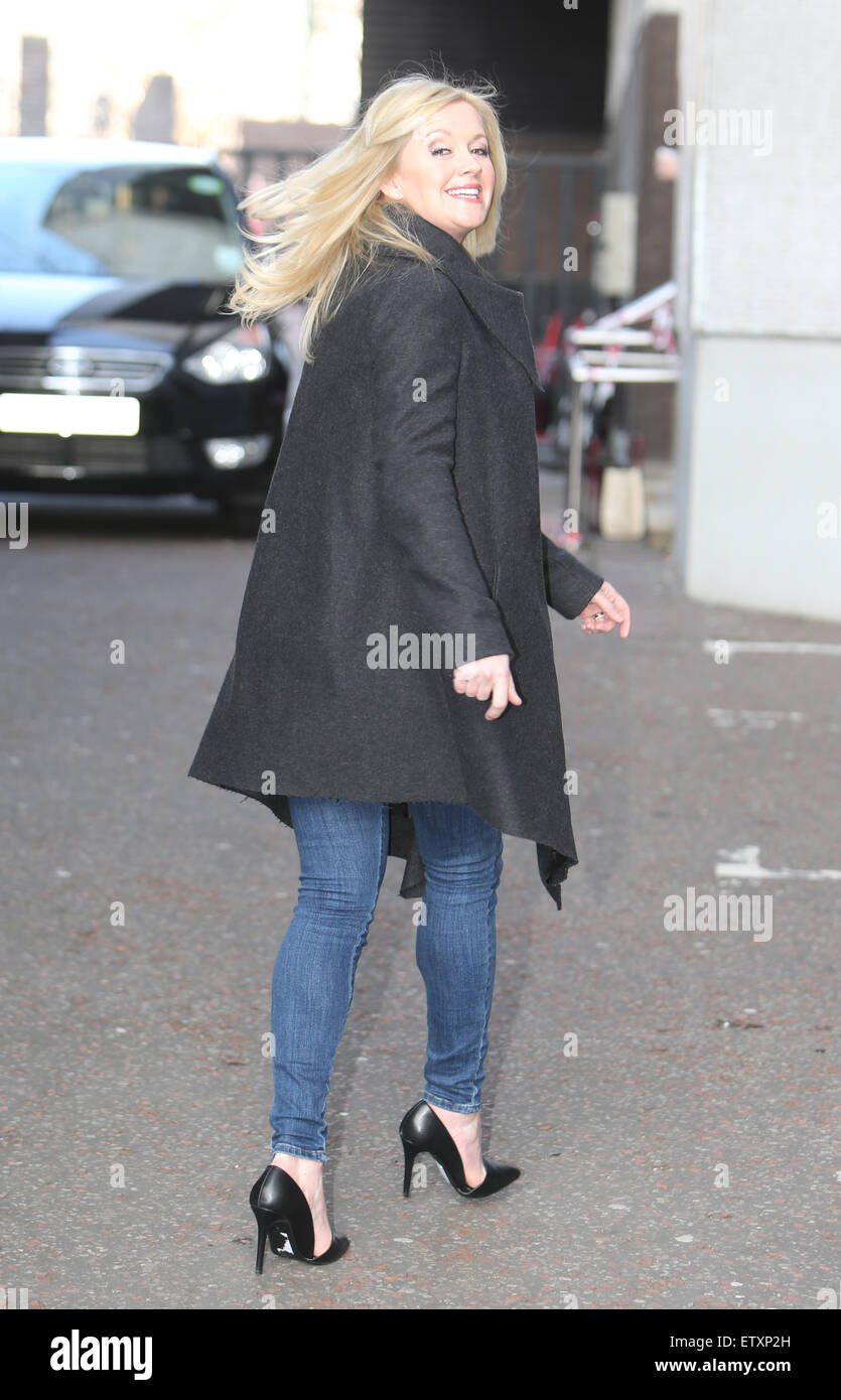 Alex Fletcher outside the ITV Studios Featuring: Alex Fletcher Where ...