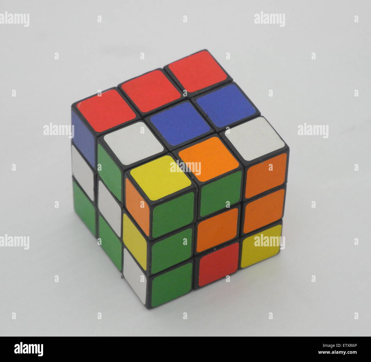 Rubik's Cube Puzzle Cube Stock Photo - Alamy
