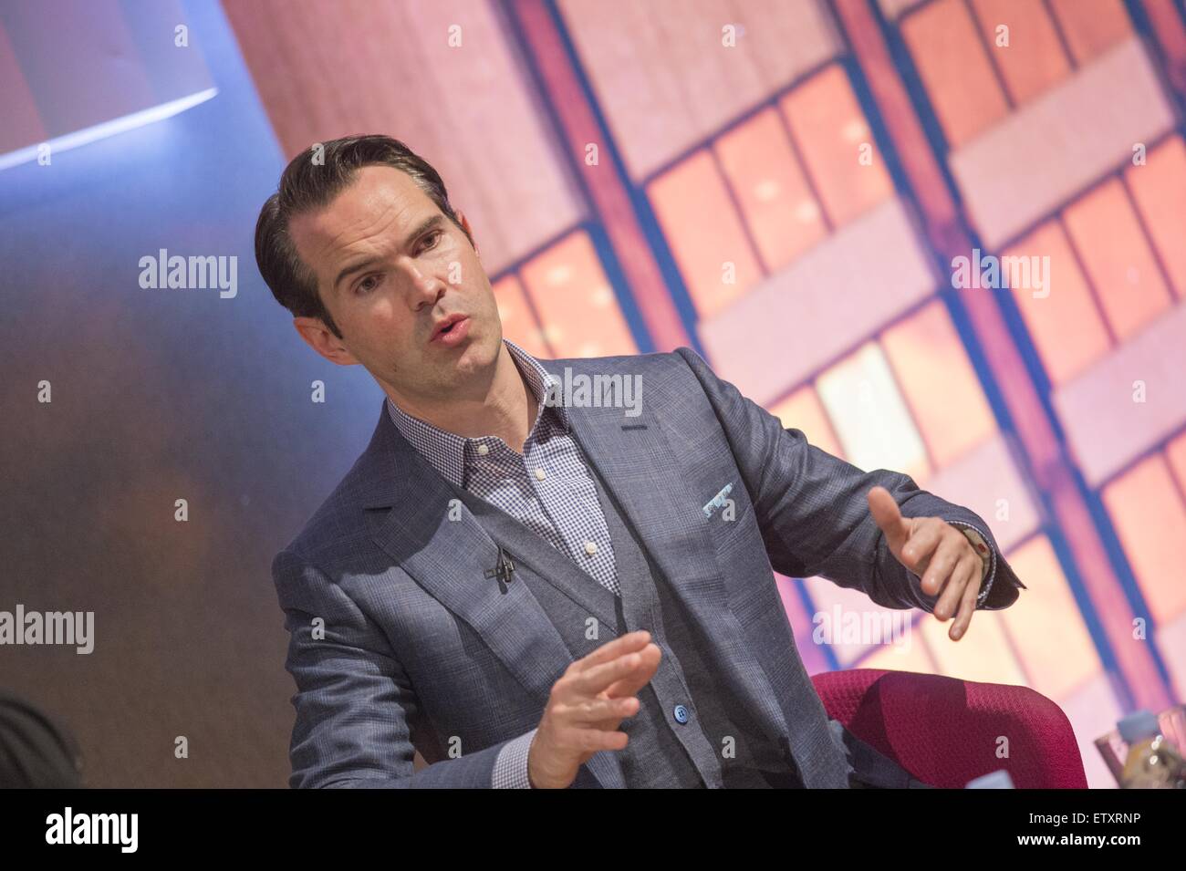 Comedian Jimmy Carr attends a talk for Advertising Week Europe: It's ...