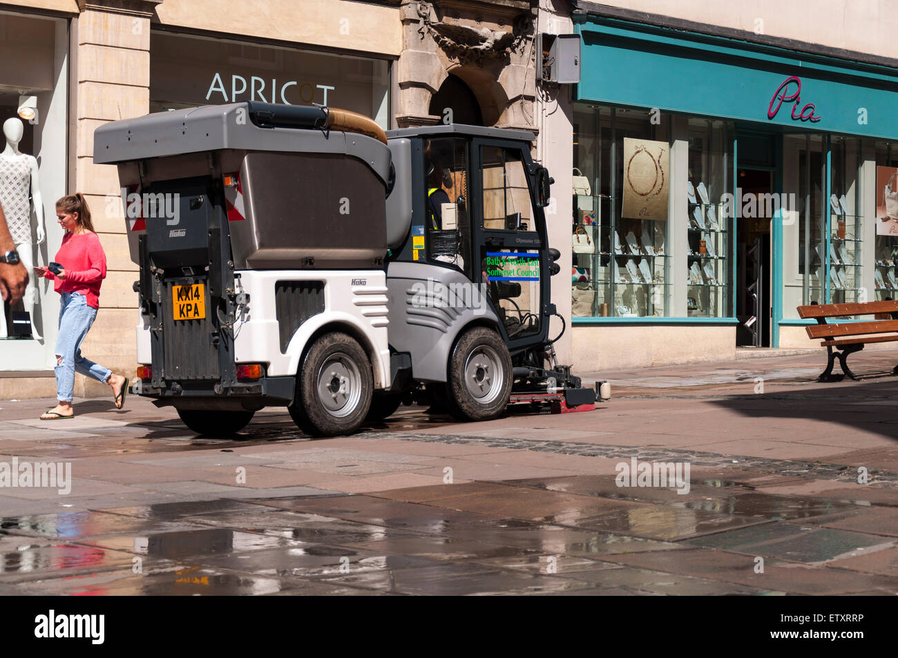 Council street cleaning hi-res stock photography and images - Alamy