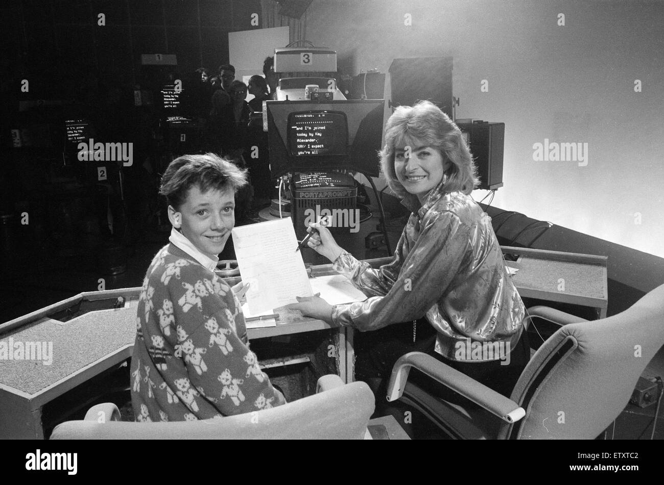 Open Day at BBC Pebble Mill Studios. Kay Alexander, Presenter, Midlands ...