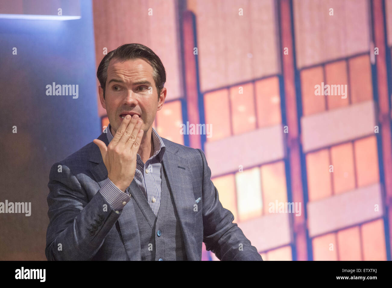 Comedian Jimmy Carr attends a talk for Advertising Week Europe: It's ...