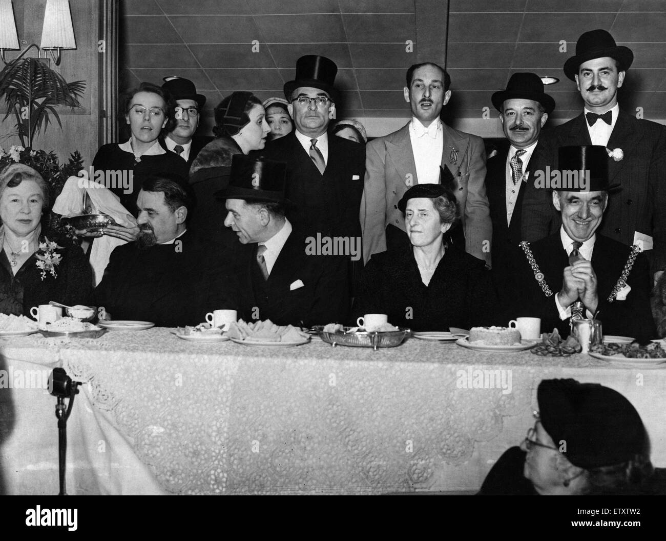 Some of the principal guests at the opening ceremony and consecration ...