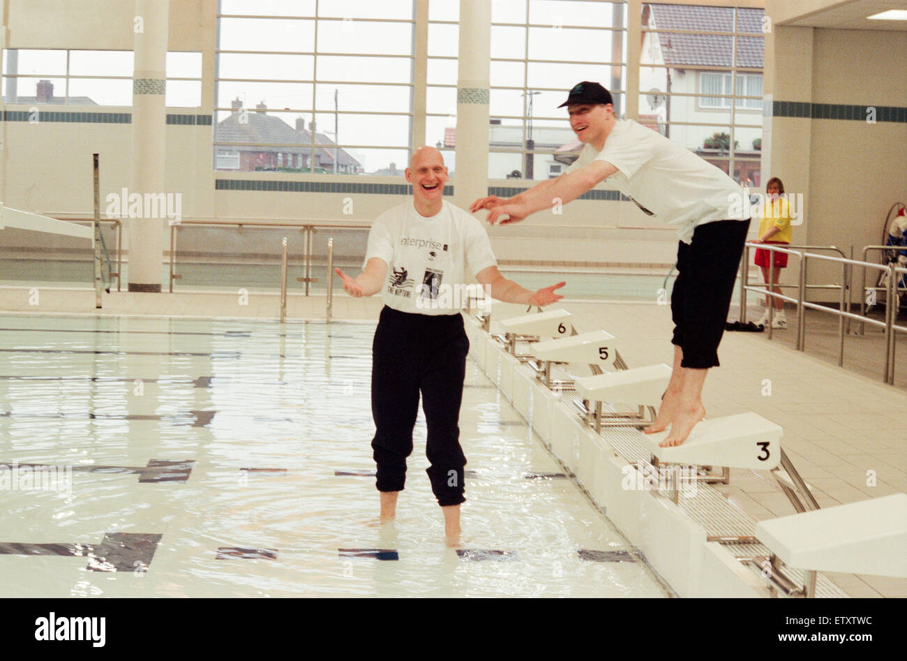 Duncan Goodhew, Olympic Champion Swimmer, officially opens The Neptune ...