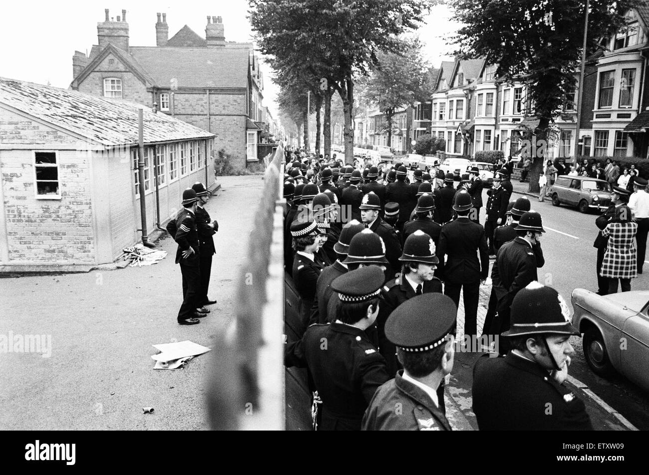 National Front meeting, City Road School, Winston Green, Birmingham ...