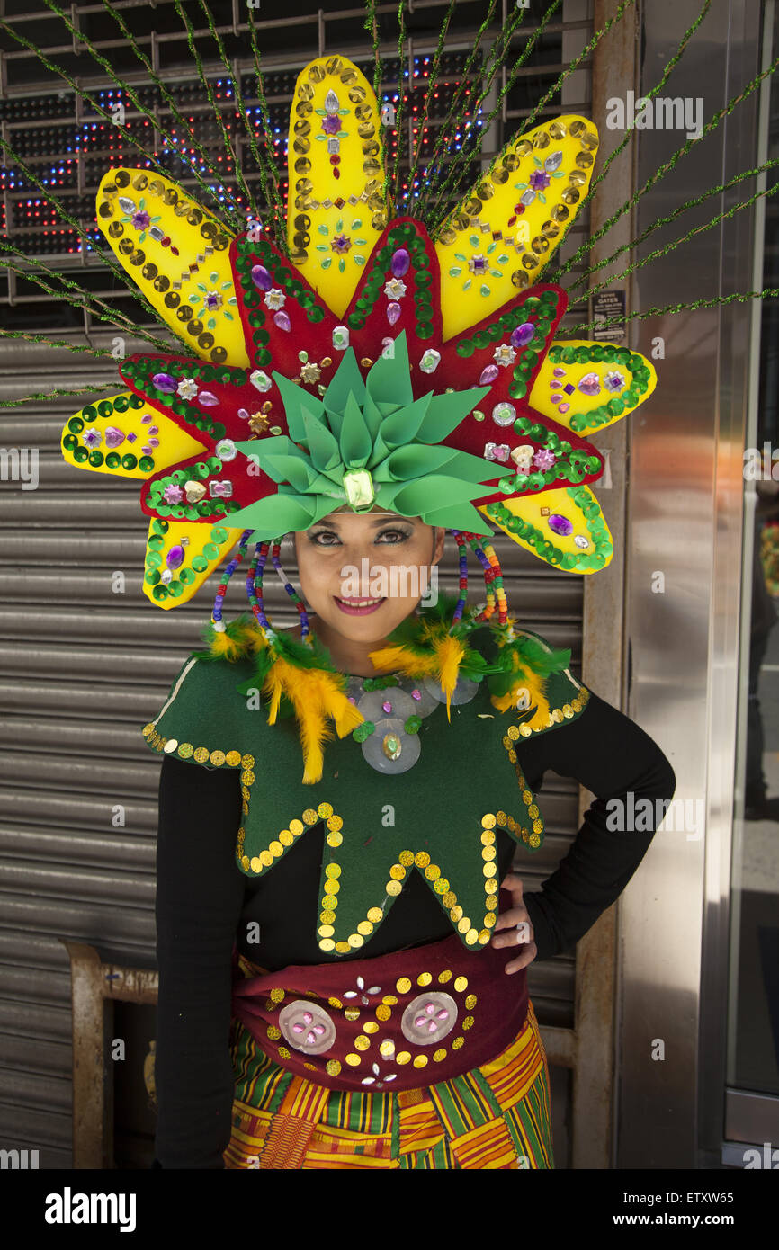Participants in the Filipino Independence Day Parade in Manhattan, New ...