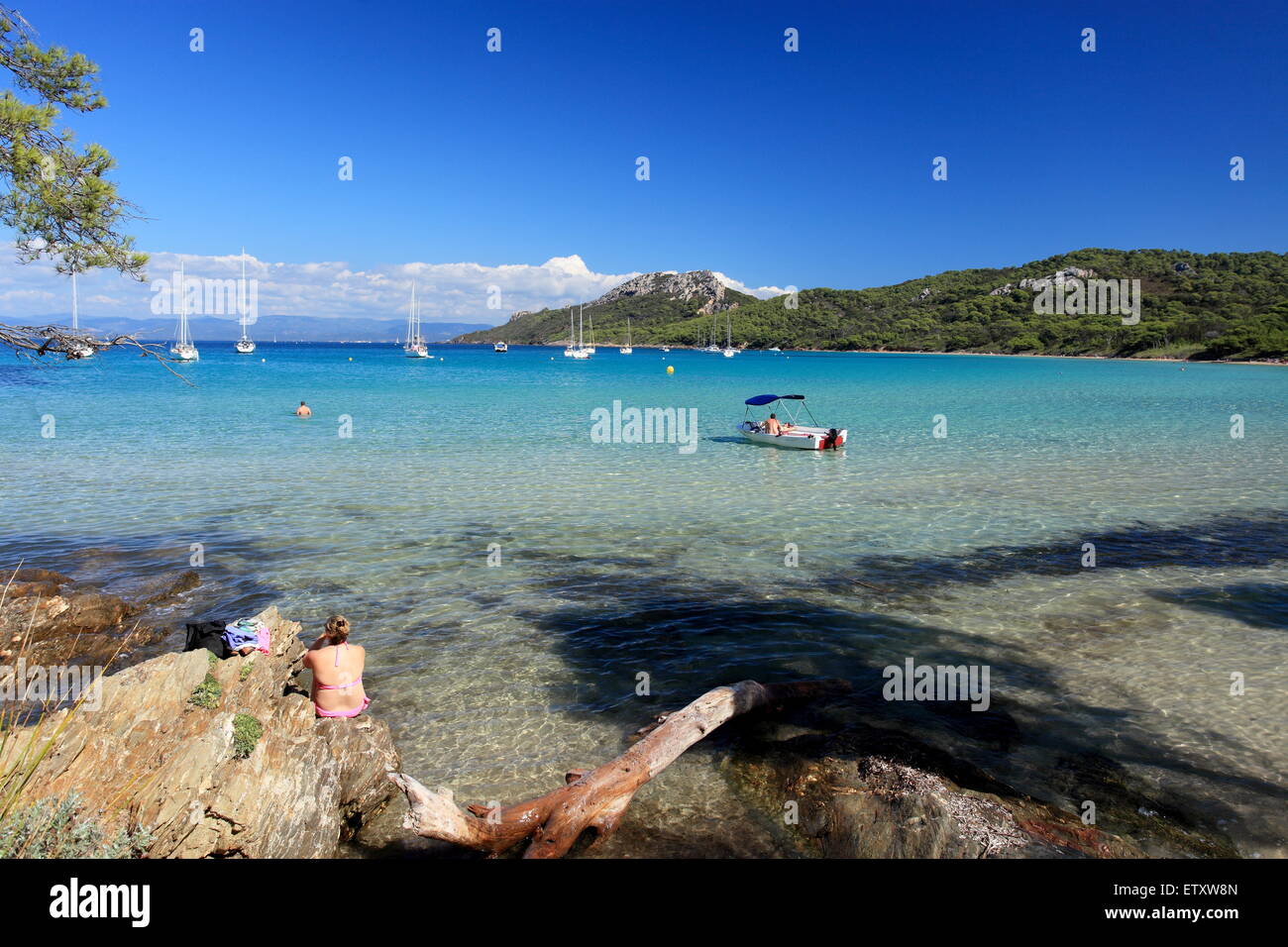 Porquerolles island notre dame hi-res stock photography and images - Alamy