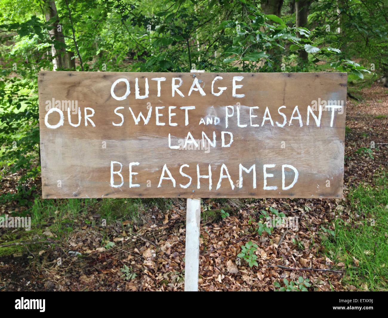 Cannock chase sign hi-res stock photography and images - Alamy