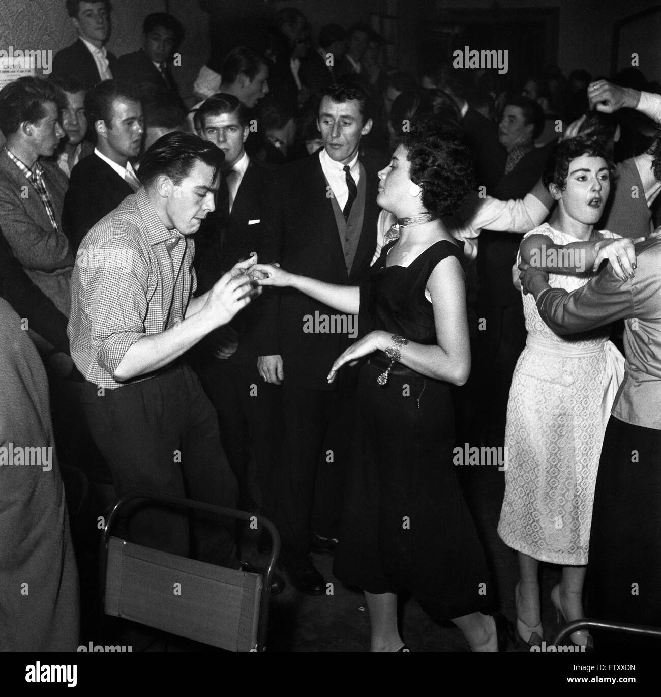 1950s dancing rock and roll hi-res stock photography and images - Alamy