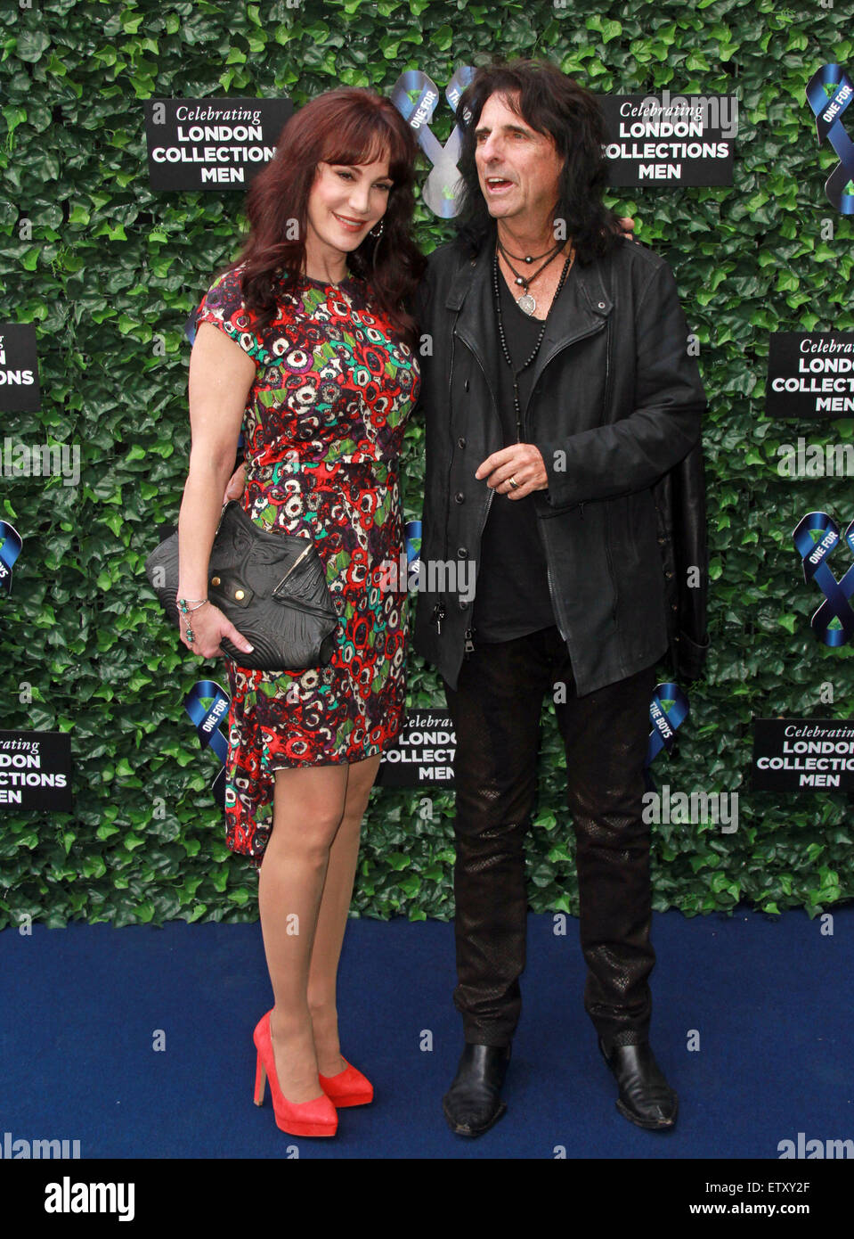 Alice Cooper And Sheryl Goddard High Resolution Stock Photography and ...