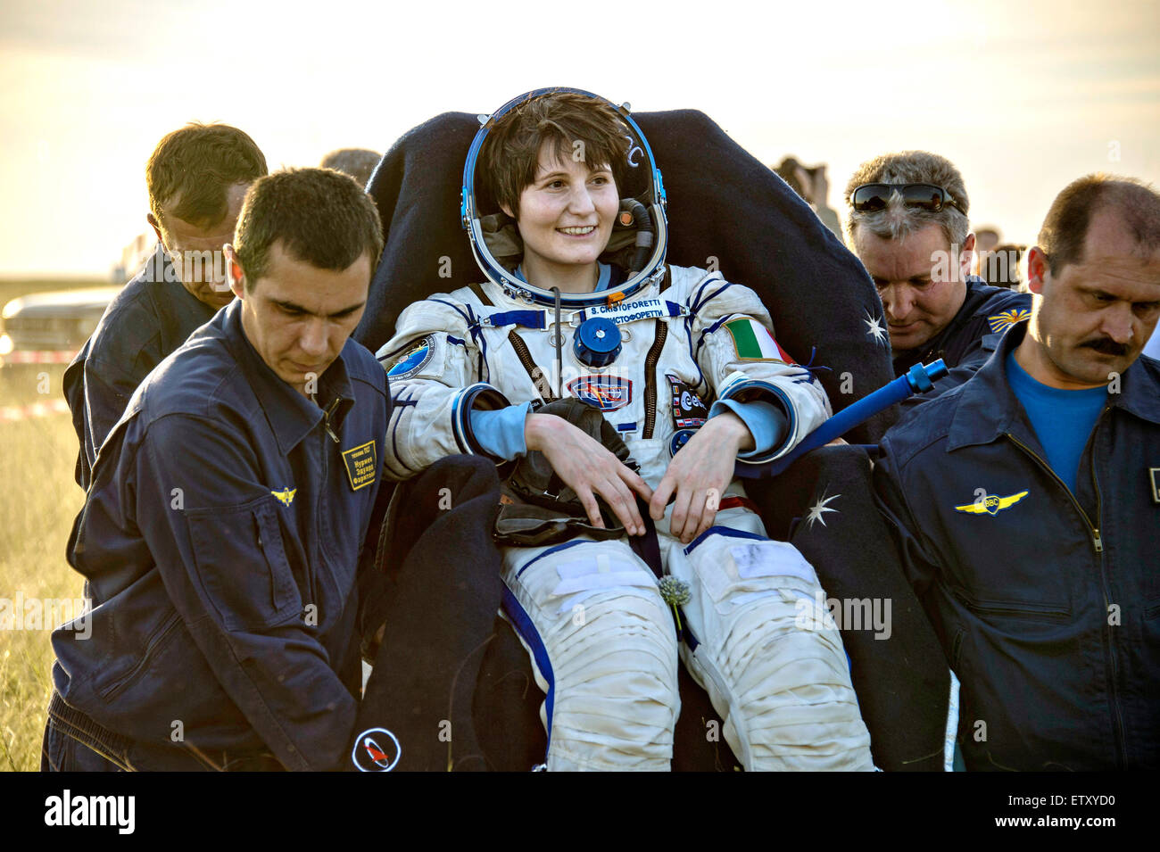 International Space Station Expedition 43 crew member Italian astronaut ...