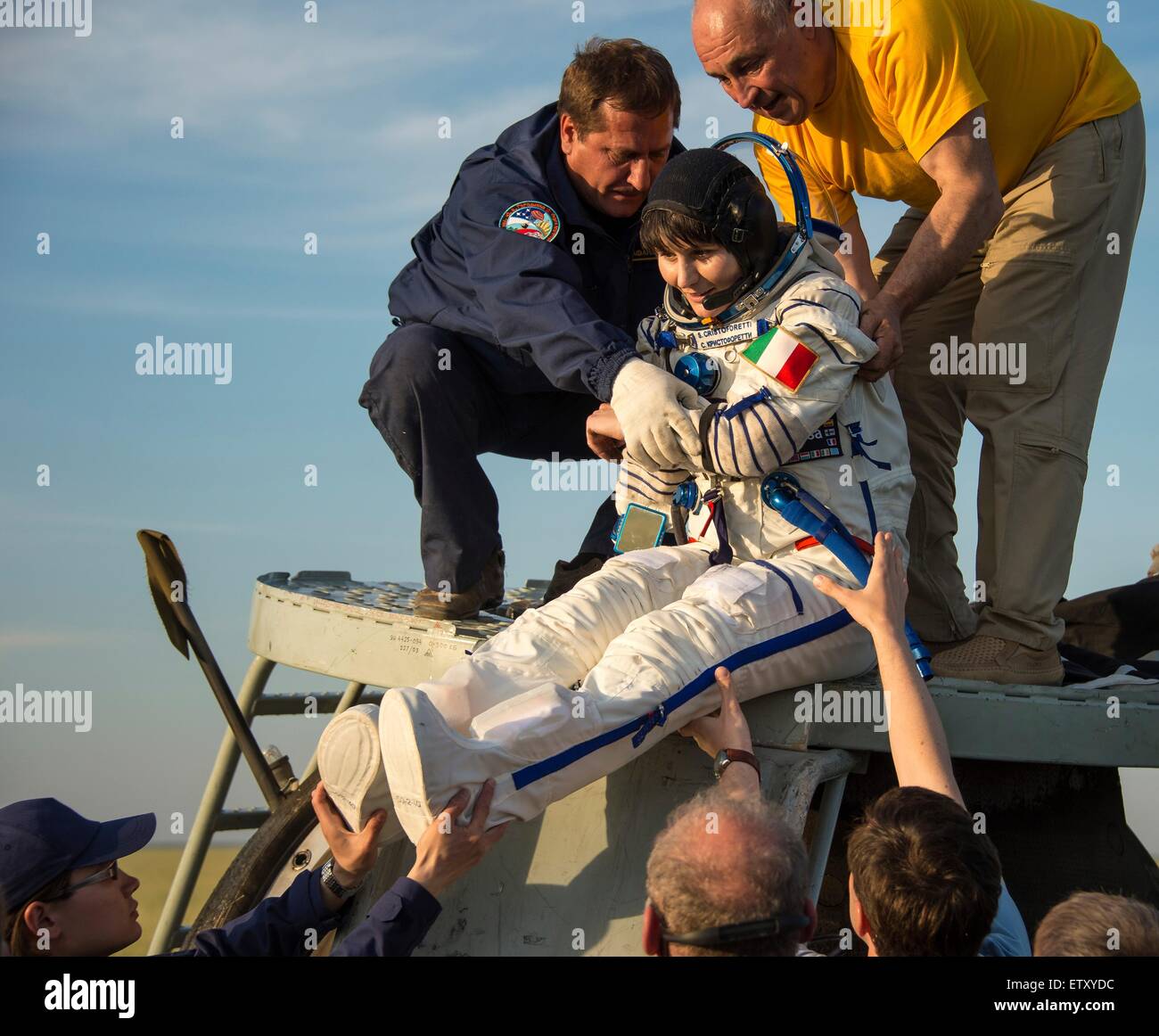 International Space Station Expedition 43 crew member Italian astronaut ...
