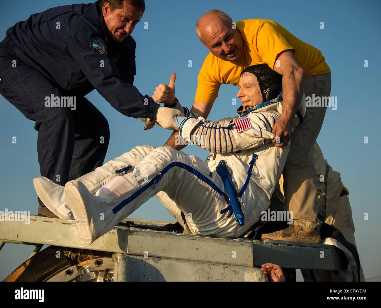 International Space Station Expedition 43 crew member American Terry ...