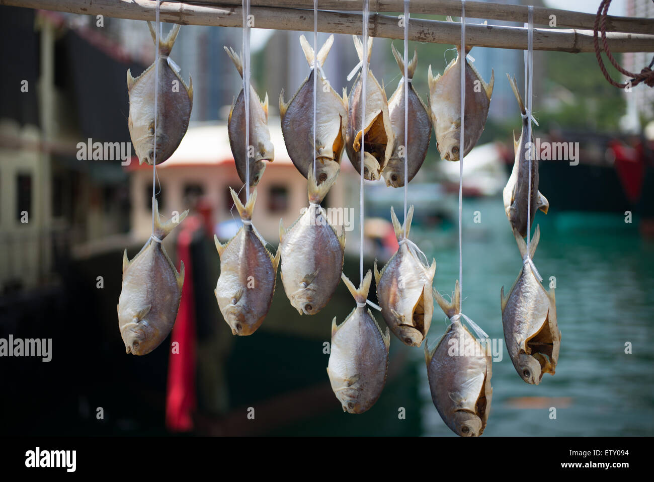 Salted fish drying hi-res stock photography and images - Alamy