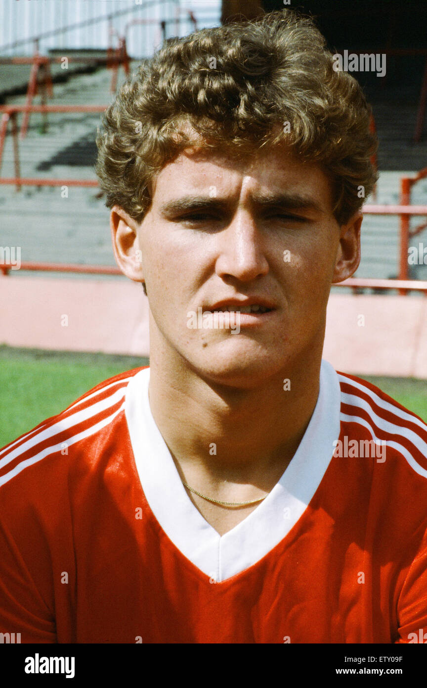Middlesbrough F.C. footballer Mark Proctor. July 1979 Stock Photo - Alamy