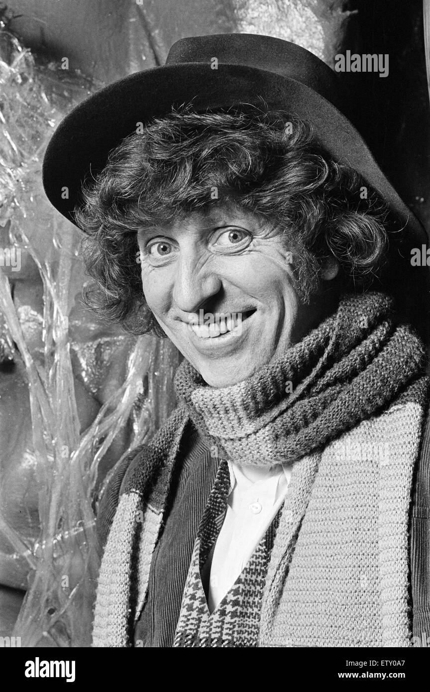 Tom Baker, actor who plays the fourth incarnation of The Doctor in BBC ...
