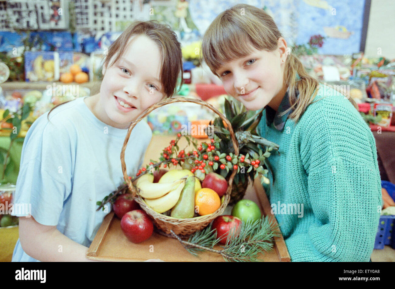 Fruit of the earth... Paddock Junior, Infant and Nursery School pupils ...