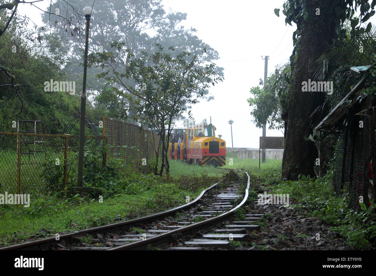 Toy Train at Madikeri, Coorg Stock Photo - Alamy