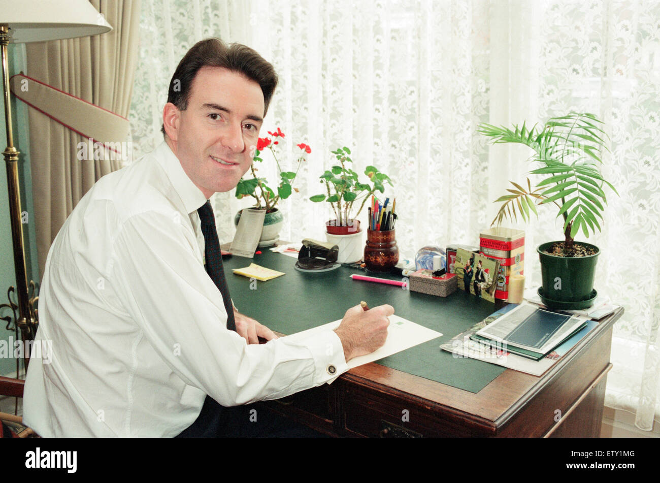 Peter Mandelson, Labour MP and Member of Parliament for Hartlepool. 3rd ...