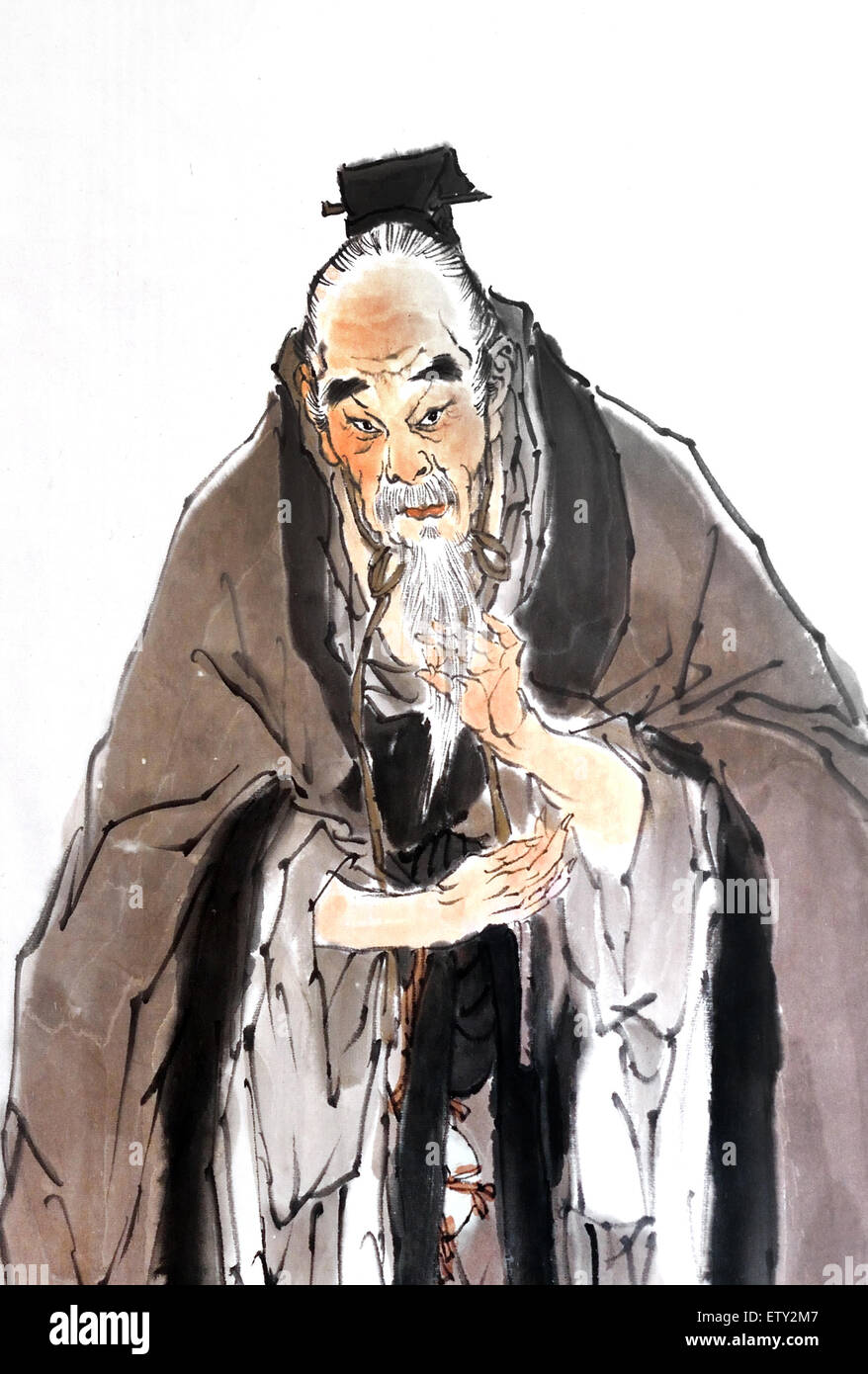 Confucius portrait hi-res stock photography and images - Alamy