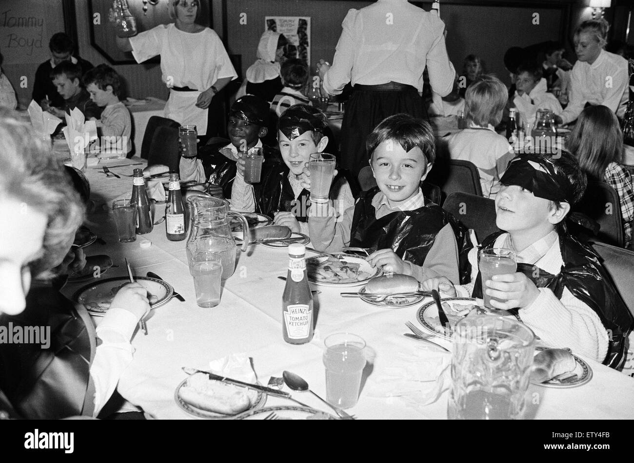 Flamboyant television presenter Tommy Boyd got the youngsters laughing ...