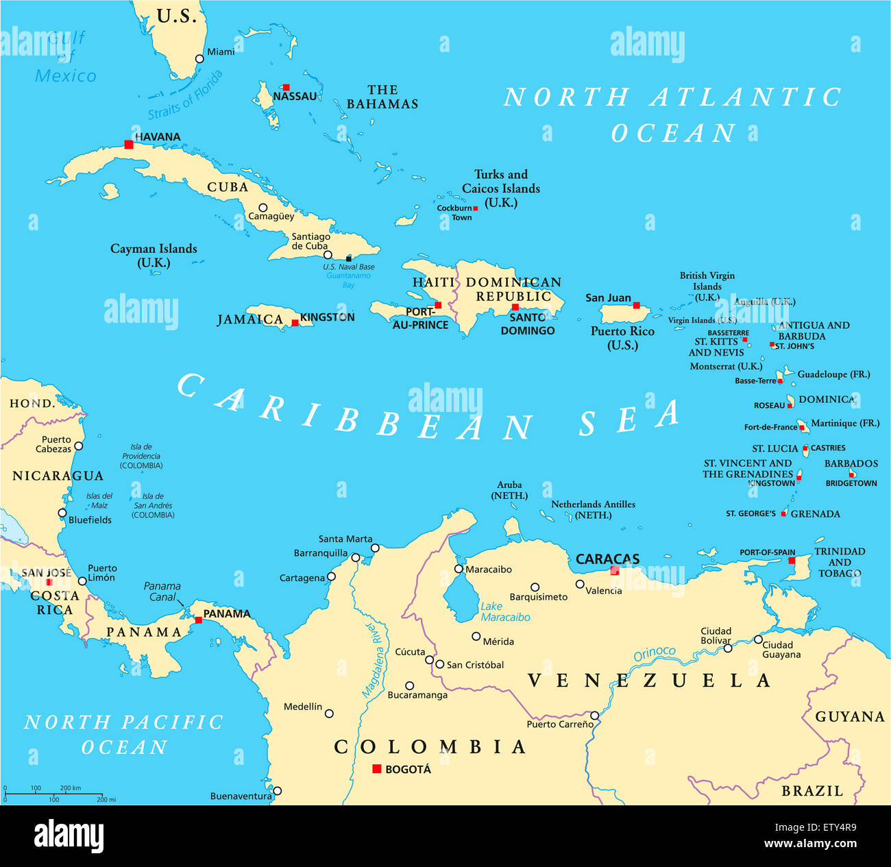 Caribbean Sea Map Hi res Stock Photography And Images Alamy Caribbean Sea Map Hi res Stock Photography And Images Alamy