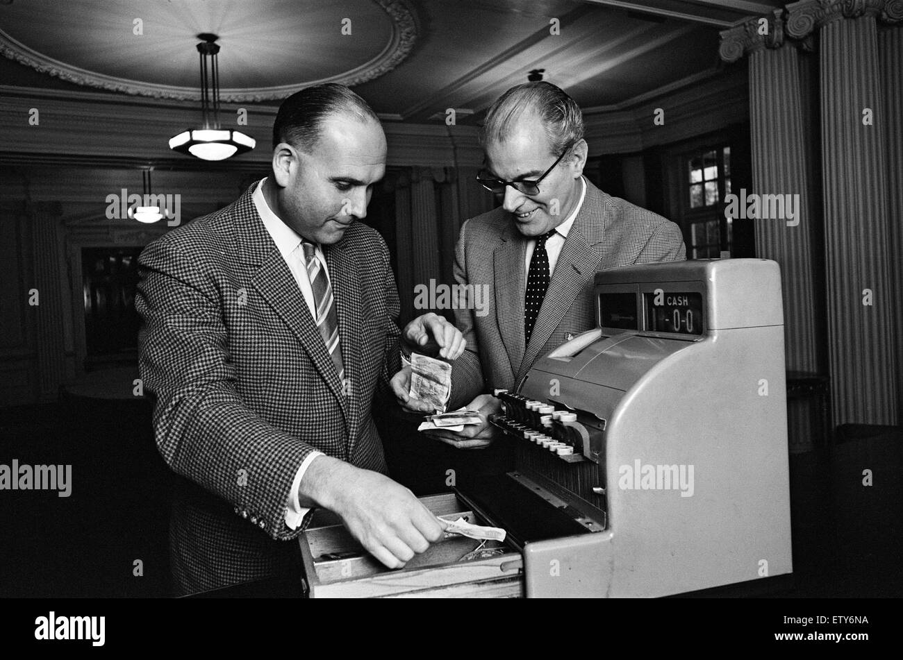 Director Gerald Thomas (left) and Producer Peter Rogers. 9th December ...