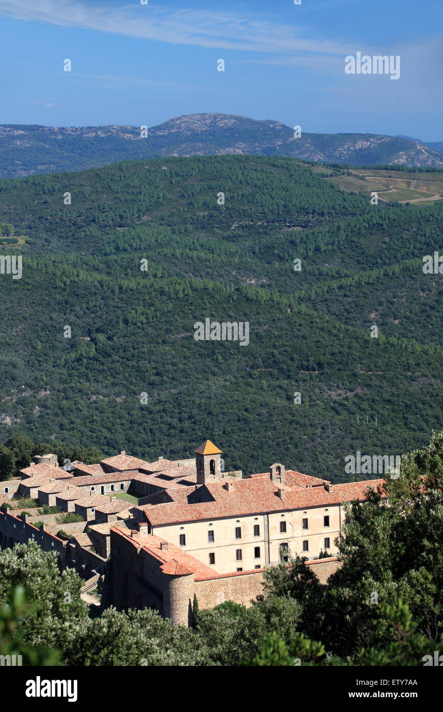 The Monastere de la Verne from the 12th century is located in the ...