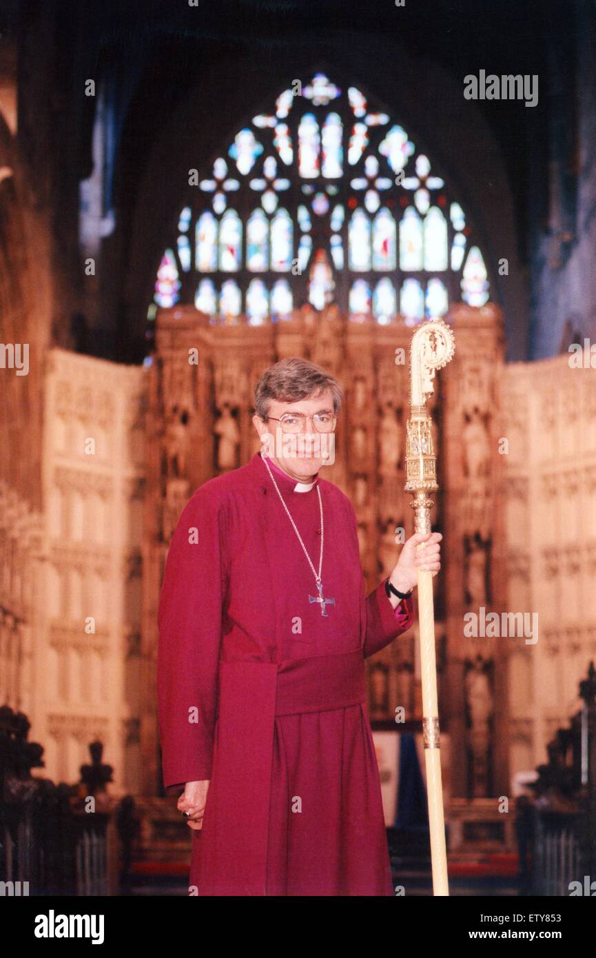 The Bishop of Newcastle, the Right Reverend Martin Wharton inside St ...
