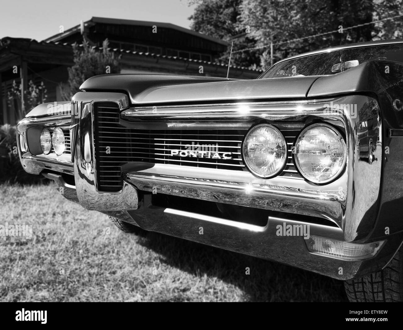 Old Pontiac Catalina from 70s Stock Photo - Alamy