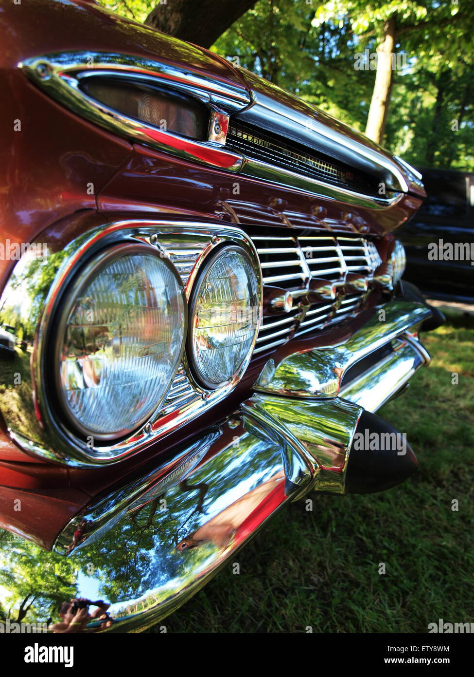 Classic car chrome hi-res stock photography and images - Alamy
