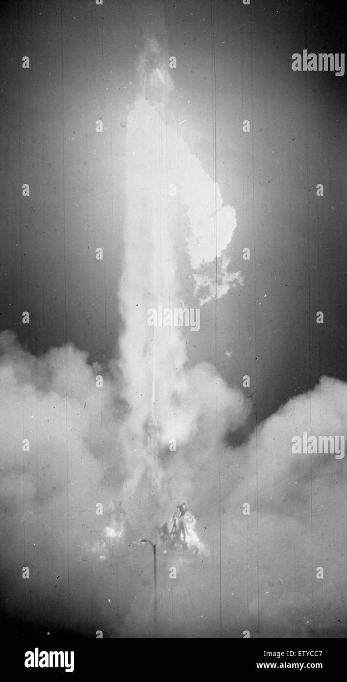 The Atlas 13B rocket was launched from Cape Canaveral, marking an ...