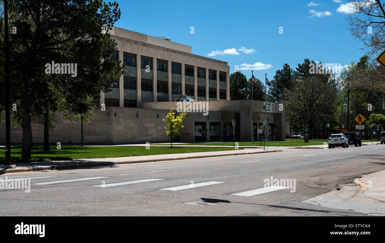 Wyoming State Museum, Cheyenne, USA, North America Stock Photo - Alamy
