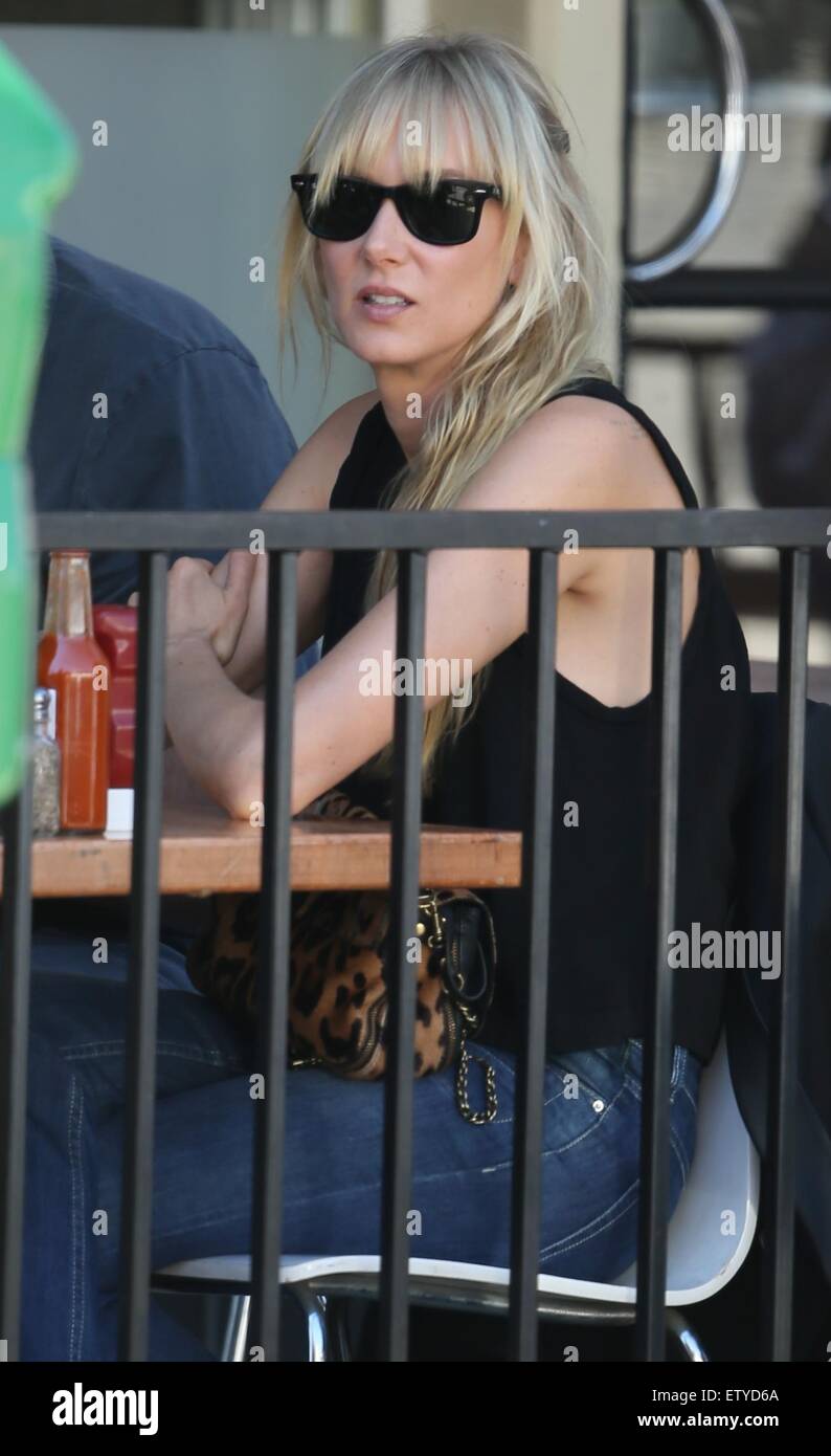 Kimberly Stewart filming scenes for her reality show. After filming ...