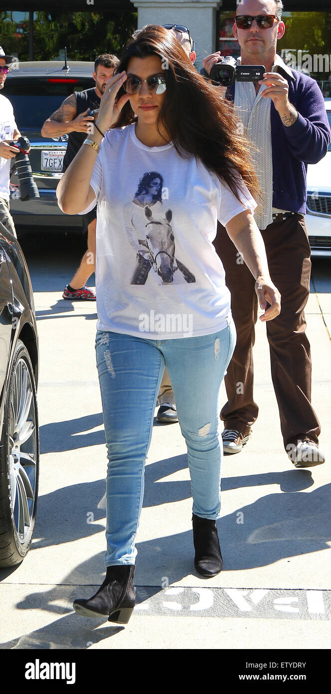 Kim Kardashian Blue Black Hair
